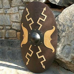Oval Roman Scutum - Irongate Armory
