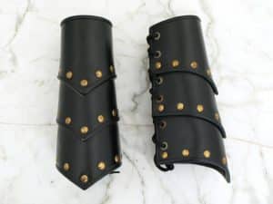 Leather Vambraces - Irongate Armory