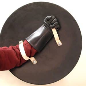 Domed Round Steel Shield - Irongate Armory