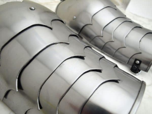 Steel Shoulder Plates (Spaulders) - Irongate Armory