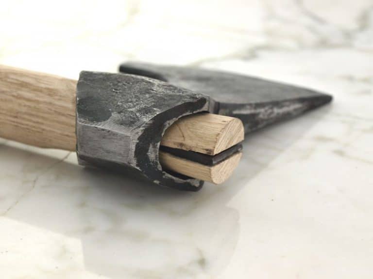 Steel Wedge for Fixing Axe Heads - Irongate Armory