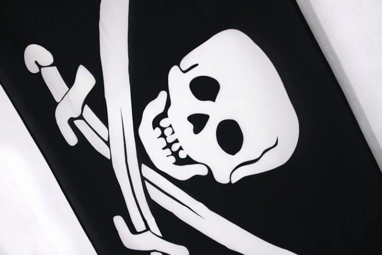 Flag of Jack Rackham - Jolly Roger - Irongate Armory