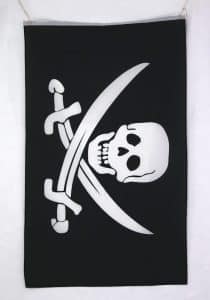 Flag of Jack Rackham - Jolly Roger - Irongate Armory