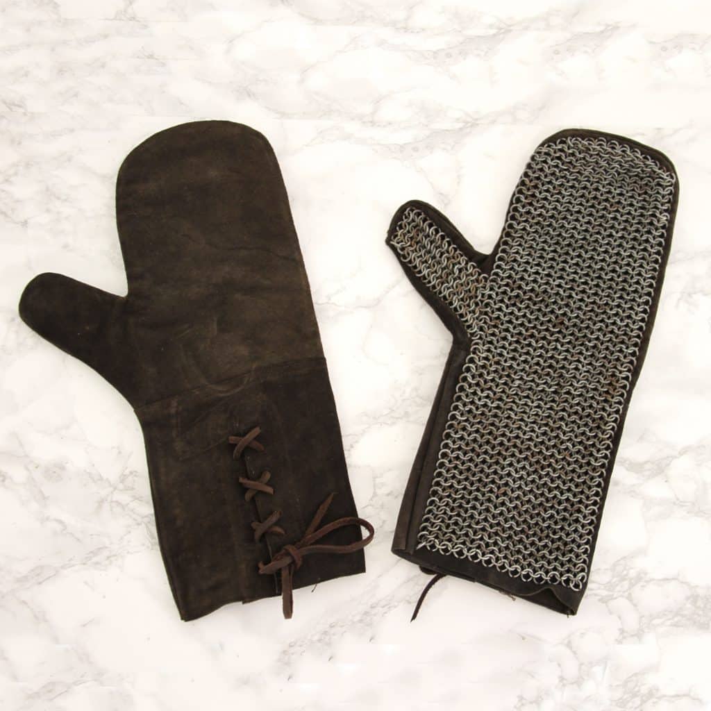 Lightly Padded Mail Mittens - Irongate Armory