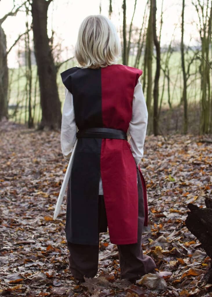 Tabard for Children/Youth, Red/Black - Irongate Armory