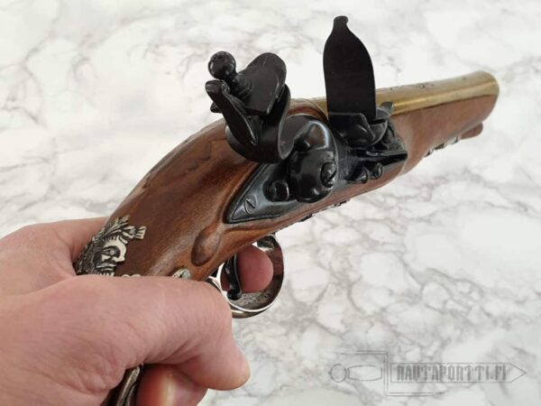 George Washington Flintlock Pistol, England 18th. Century - Irongate Armory