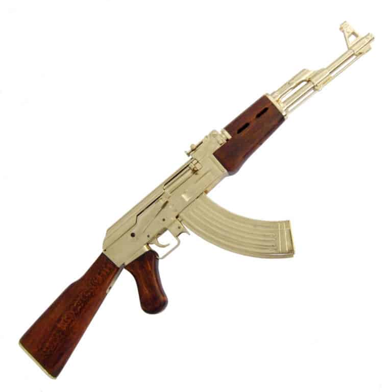 Golden AK-47 Assault Rifle, Russia 1947 - Irongate Armory
