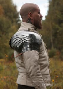 German Asymmetrical Shoulder Armor – 1460–1500 - Irongate Armory