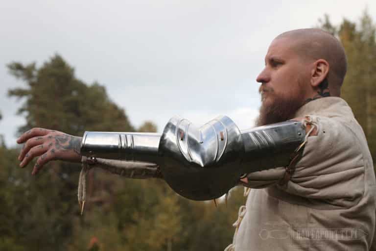 German Style Point Tied Arm Armor – 1460-1500 - Irongate Armory