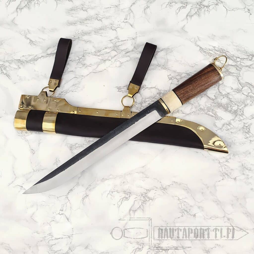 Long Gotland Style War Knife - Irongate Armory