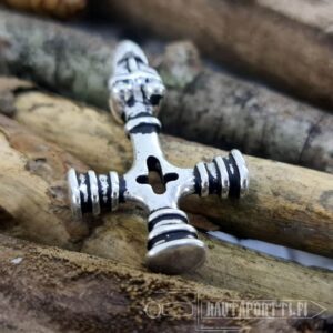 Viking Age Wolf-Cross Pendant - Irongate Armory