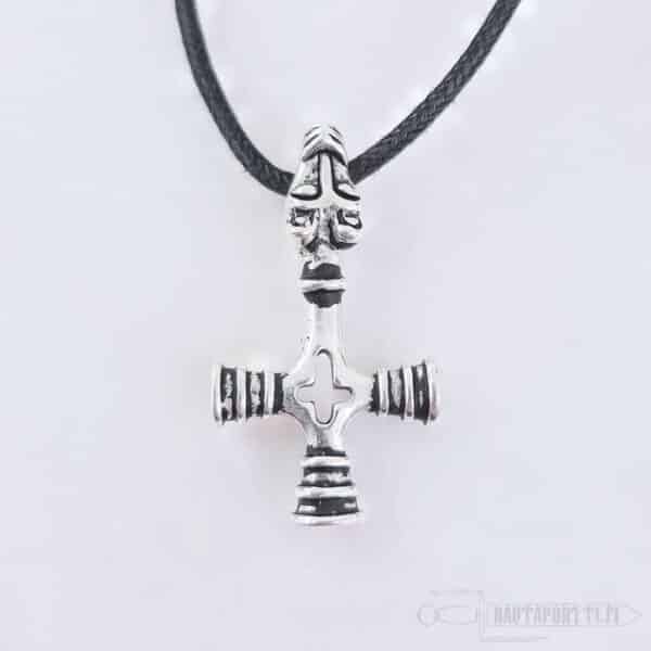 Viking Age Wolf-Cross Pendant - Irongate Armory