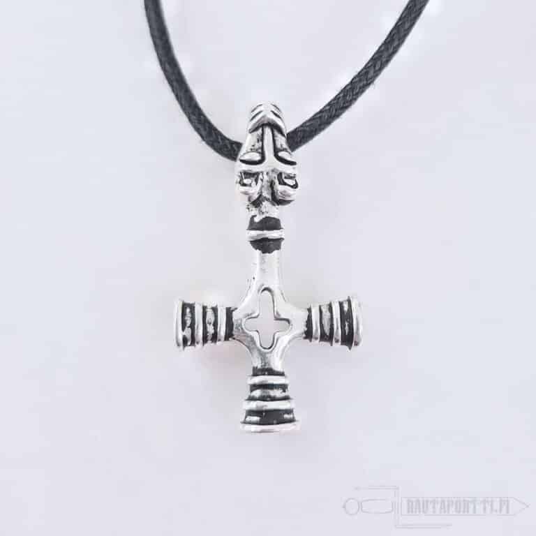 Viking Age Wolf-Cross Pendant - Irongate Armory