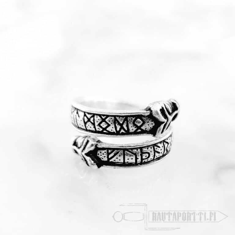 Viking Ring "Runes" - Irongate Armory