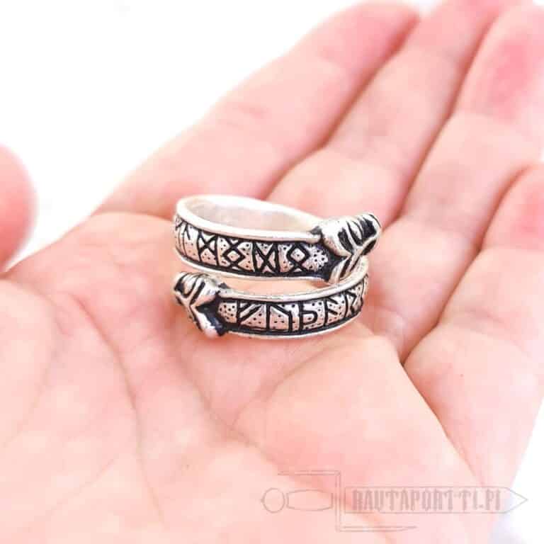 Viking Ring "Runes" - Irongate Armory