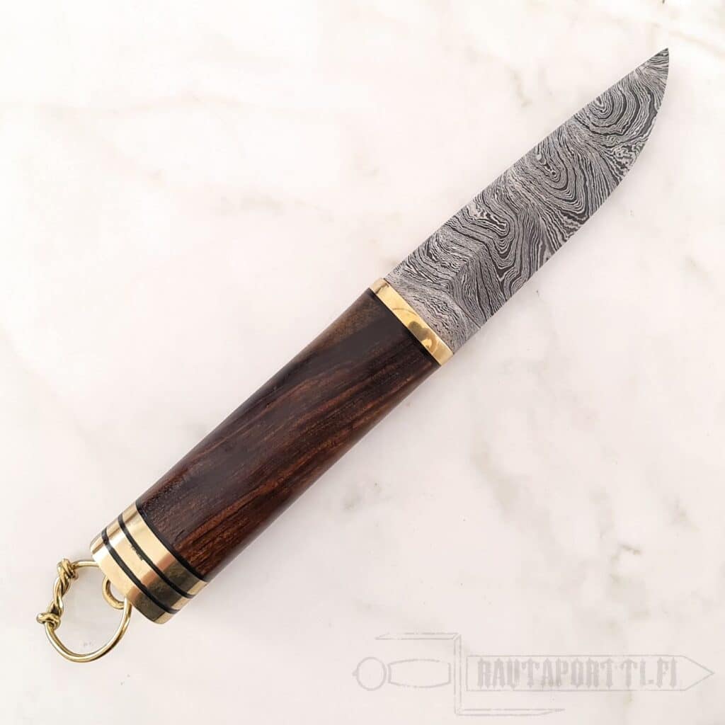 Viking Age Damascus Knife - Irongate Armory