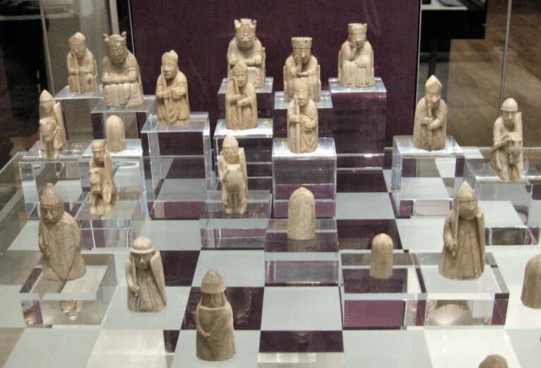 Lewis Chessmen: Large Chess Set - Irongate Armory
