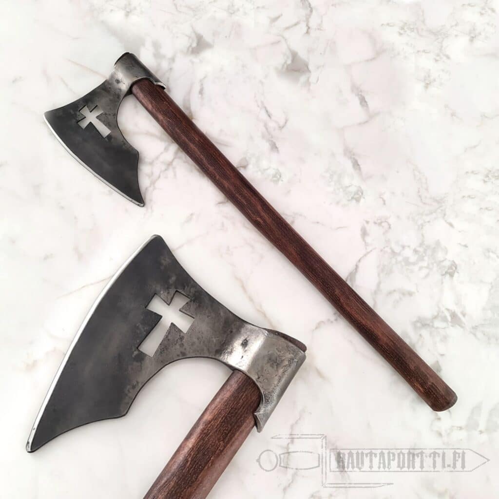 14th century cross axe - blunt - Irongate Armory