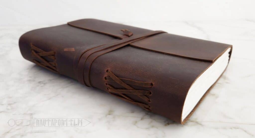 Very Large Classic Leather Bound Book - Irongate Armory