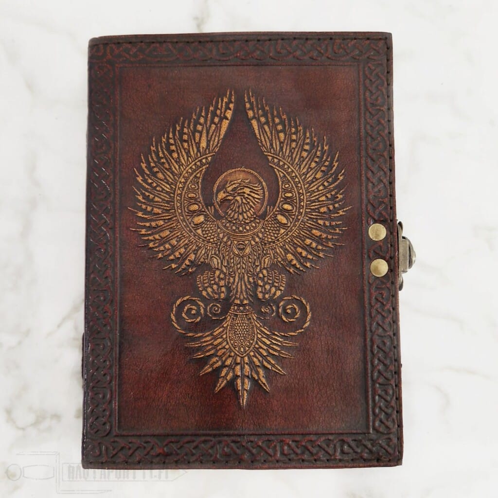 Eagle/Phoenix Journal with Antique Paper - Irongate Armory