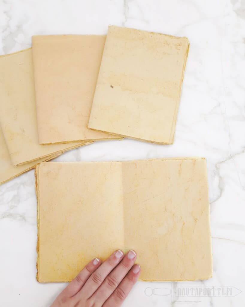 Handmade Antiqued Cotton Paper -Set - Irongate Armory