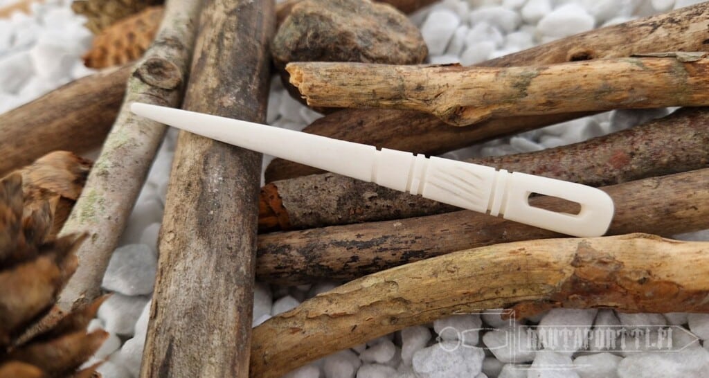 White Bone Needle for Nalbinding - Irongate Armory
