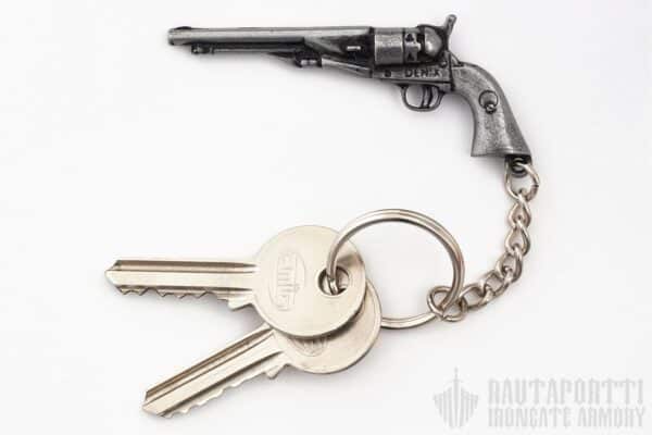 Americal Civil War Army Revolver Key Ring - Irongate Armory
